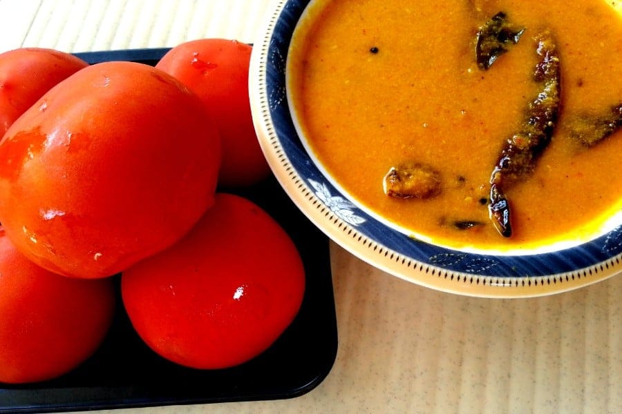 Tangy Tomato Curry Recipe – The Tastes of India