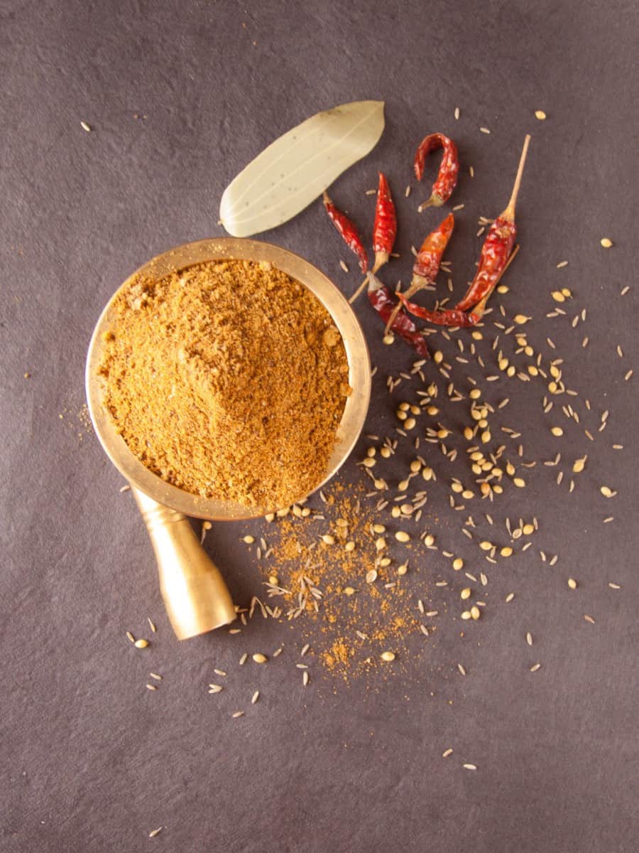 How to Make Biryani Masala Powder at Home Step-by-step Video