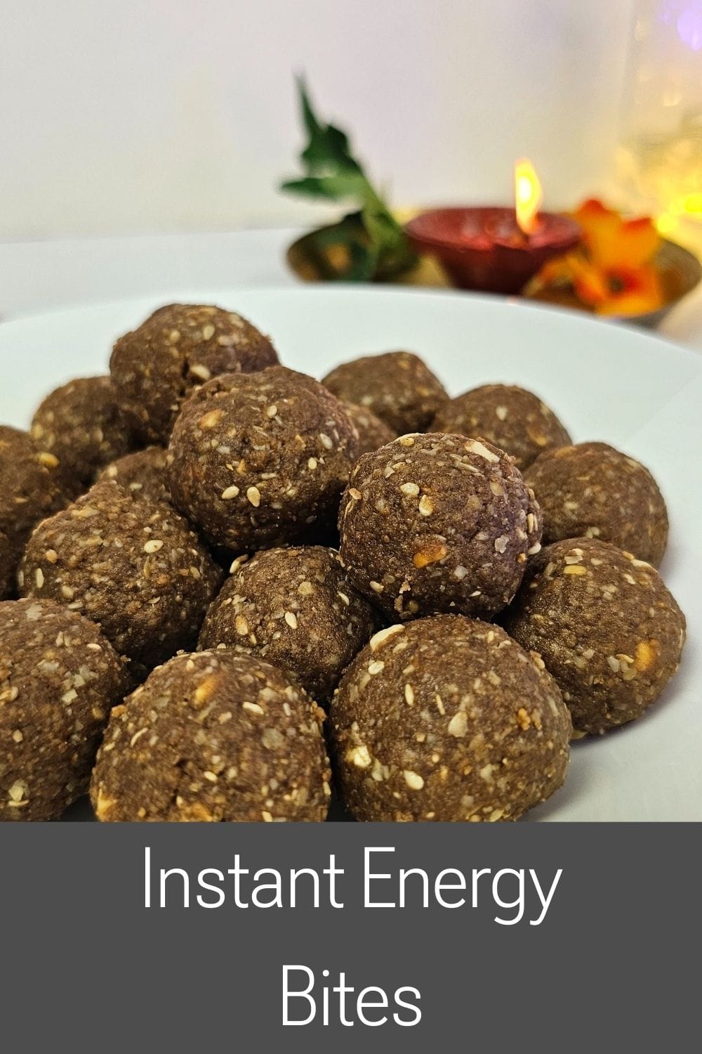 15 Minutes Instant Energy Bites - Healthy No-Cook Snack