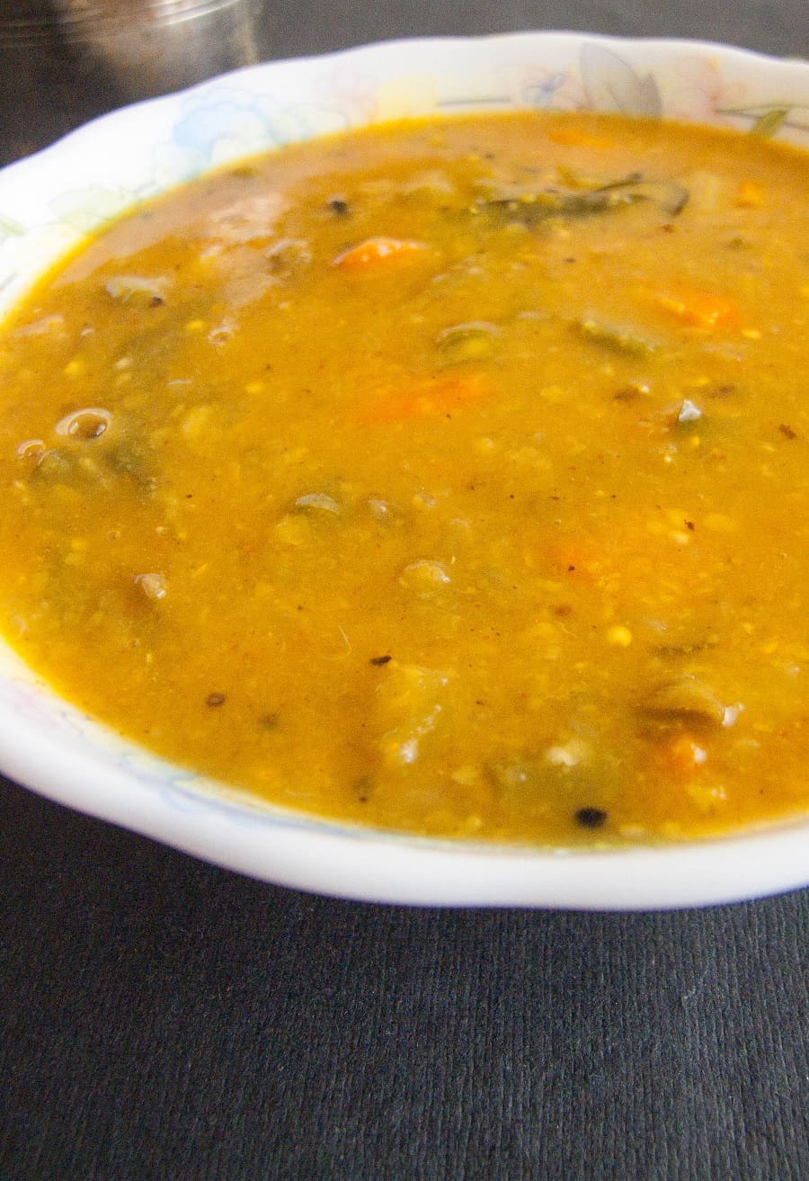 Instant South Indian Sambar Recipe for Masala Dosa