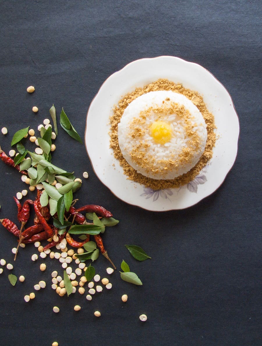 Gun Powder Chutney Recipe – How to make Milaga Podi – The Tastes Of India