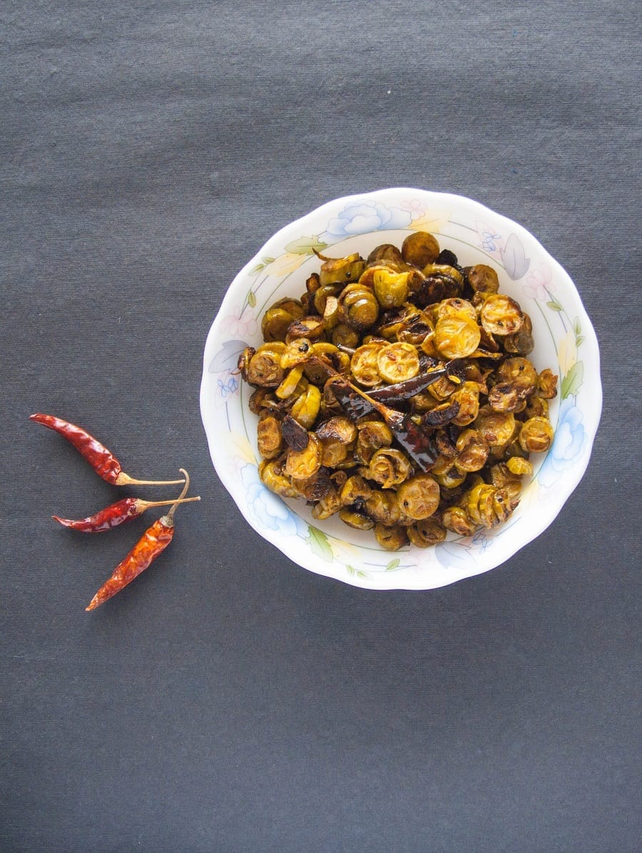 Crispy Kundru Fry Recipe - How to Make Ivy Gourd Stir Fry
