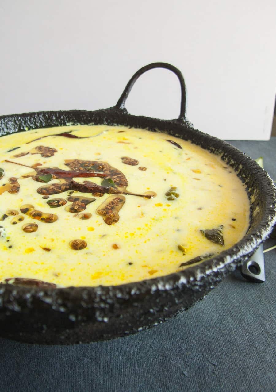 Moru Curry Recipe – Seasoned Buttermilk Without Coconut