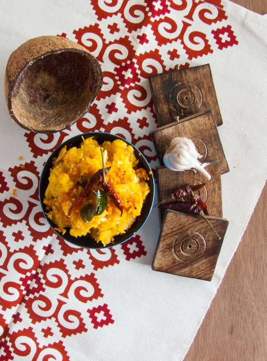 Kerala Kappa Curry Recipe – Mashed Tapioca Recipe – The Tastes Of India