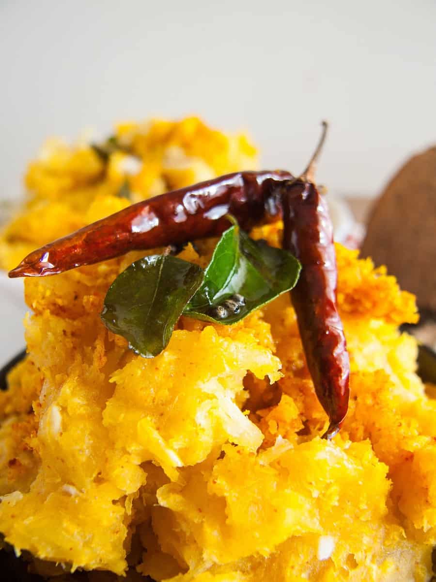 Kerala Kappa Curry Recipe – Mashed Tapioca Recipe – The Tastes Of India