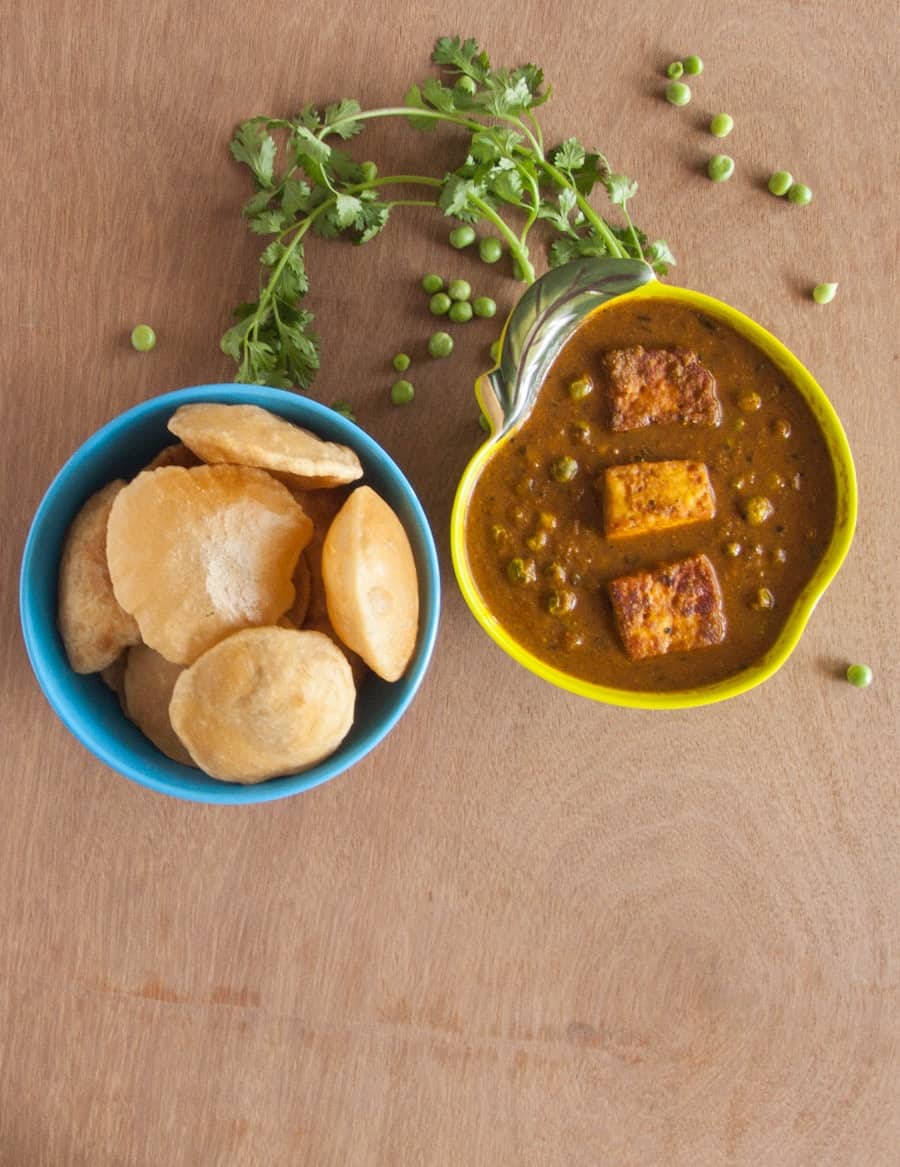 Matar Paneer Recipe – How to Make Matar Paneer Curry – The Tastes Of India