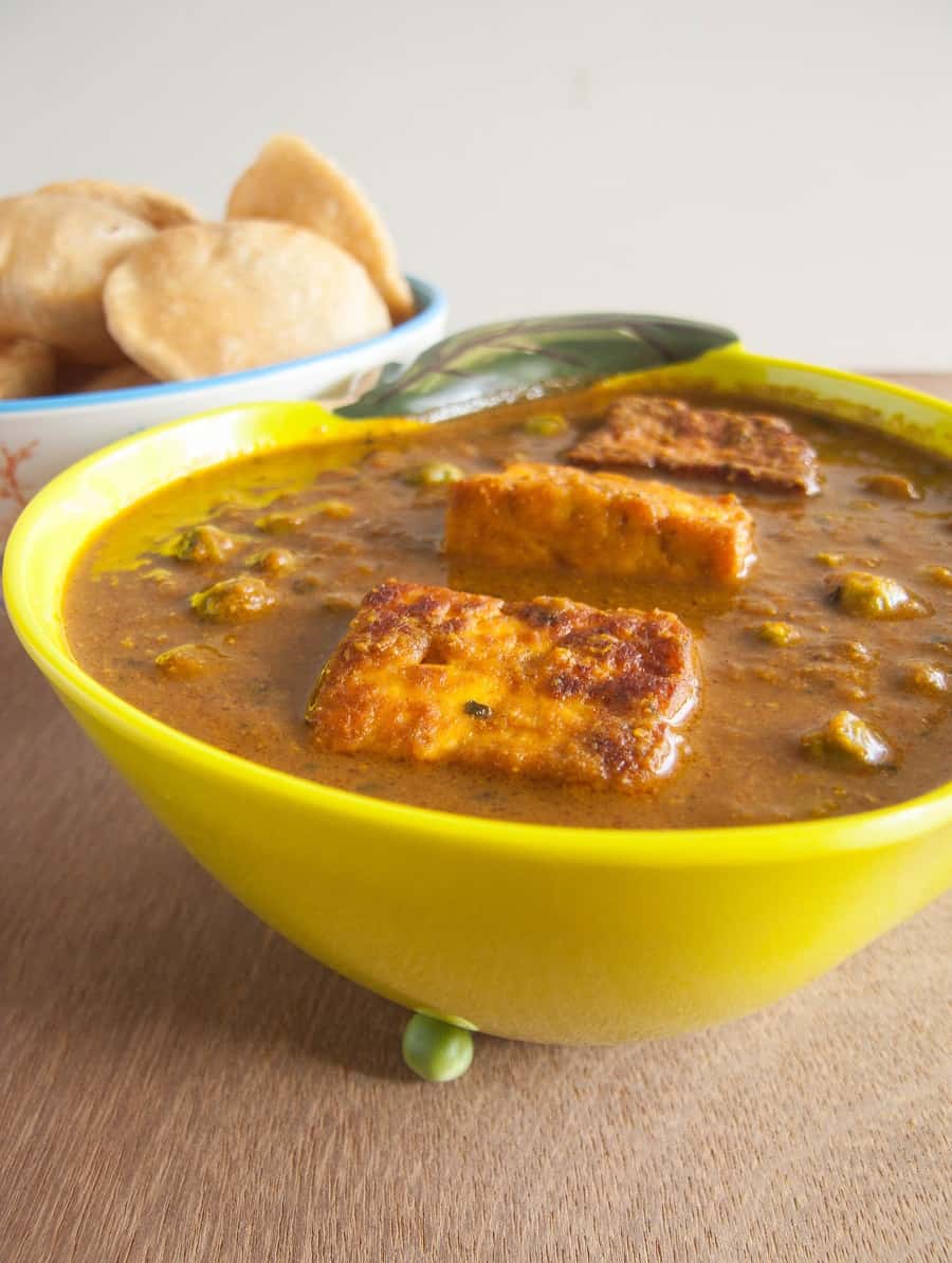 Matar Paneer Recipe – How to Make Matar Paneer Curry – The Tastes Of India