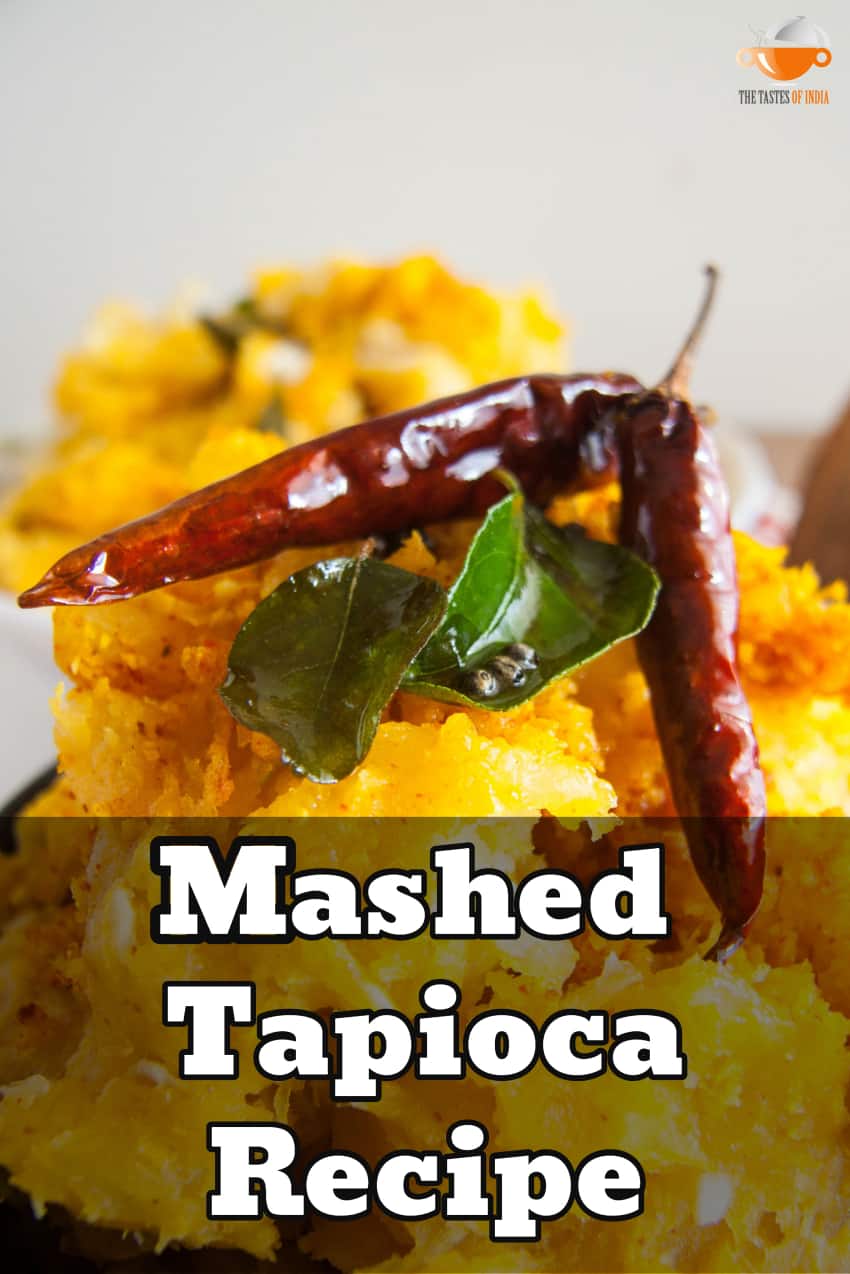 Kerala Kappa Curry Recipe – Mashed Tapioca Recipe – The Tastes Of India