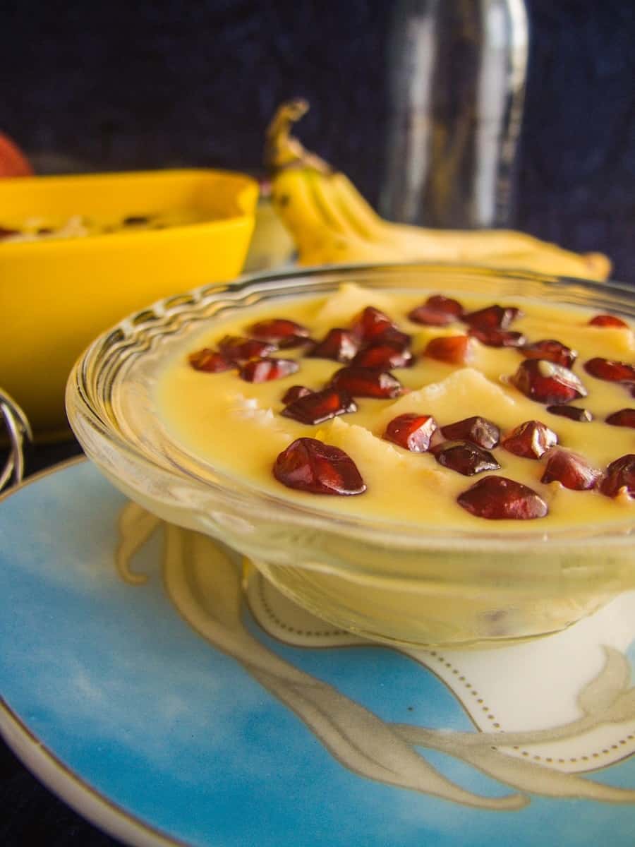Fruit Custard Recipe - How to Make Fruit Custard Recipe