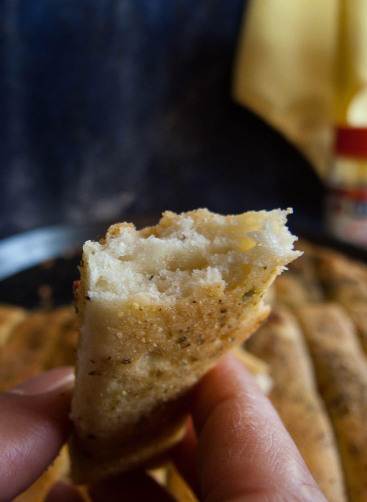 Dominos Style Garlic Bread Recipe - How to Make Garlic Bread at Home