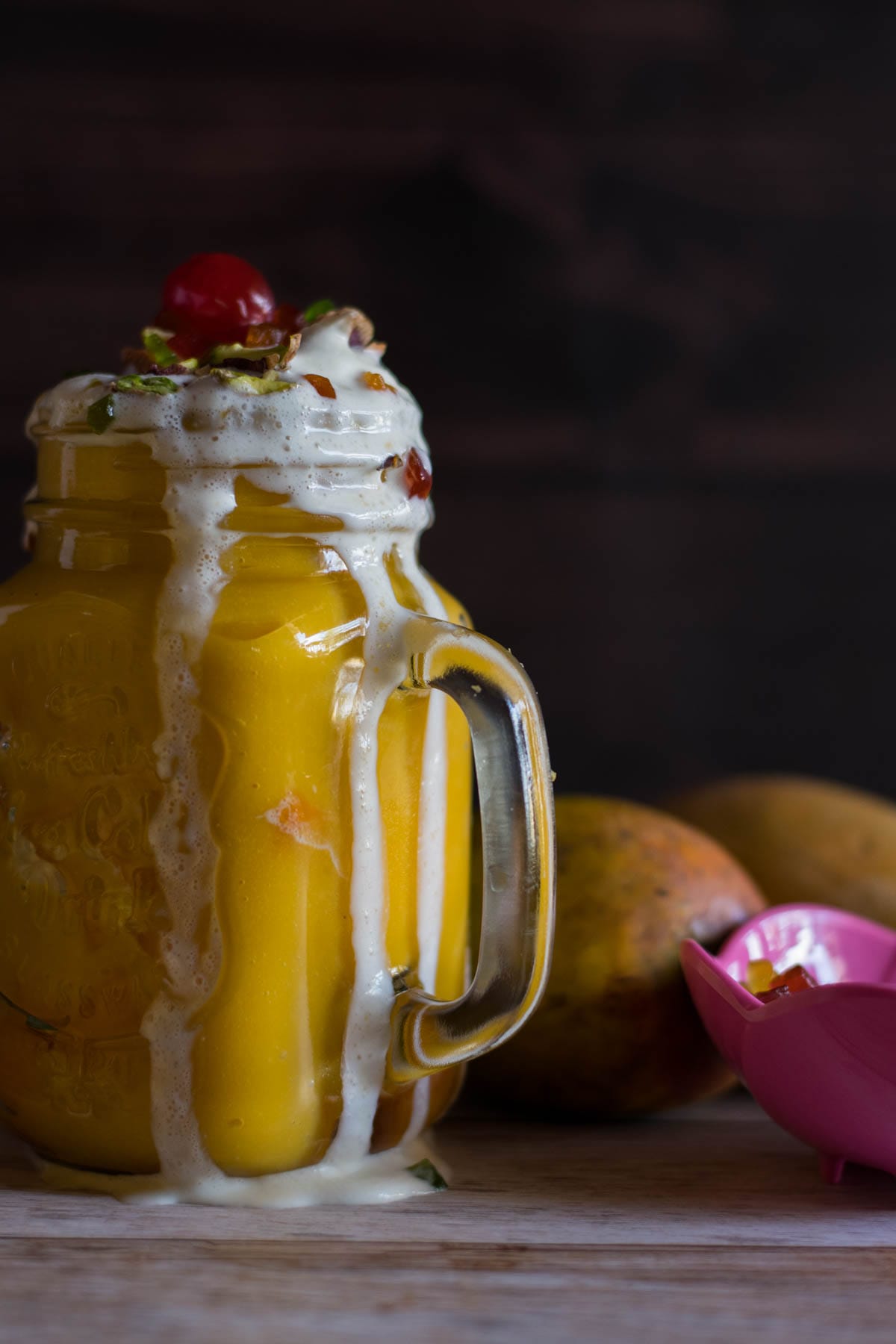 5 Minutes Mango Mastani Recipe - Delicious Mango Milk Shake