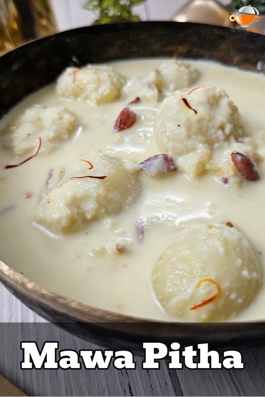 Delicious Mawa Pitha Recipe - Bihari Style Dudh Pitha