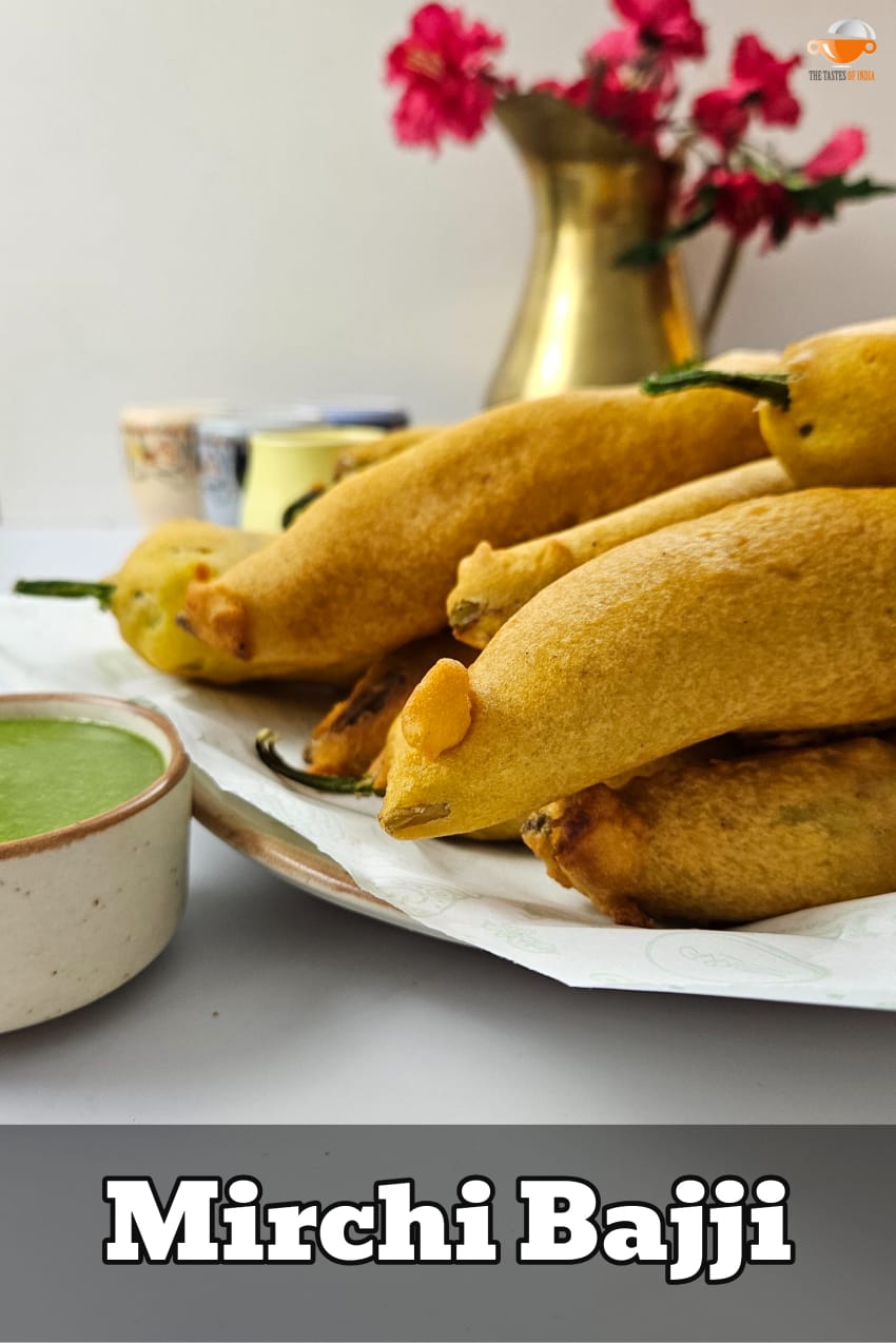 Stuffed Mirchi Bhajji Recipe | Crispy Menasinakai Bajji