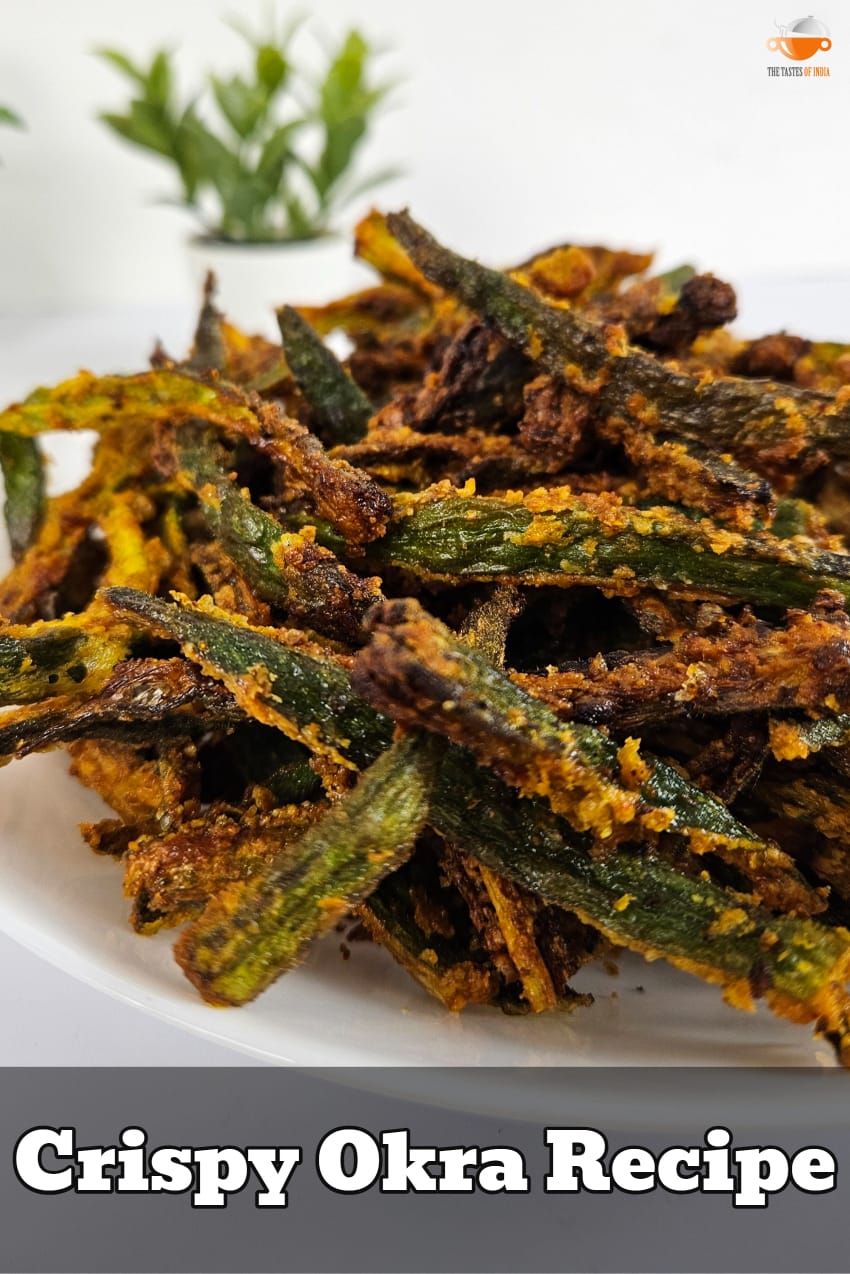 30 Minutes Quick Indian Crispy Okra Recipe | Kurkuri Bhindi