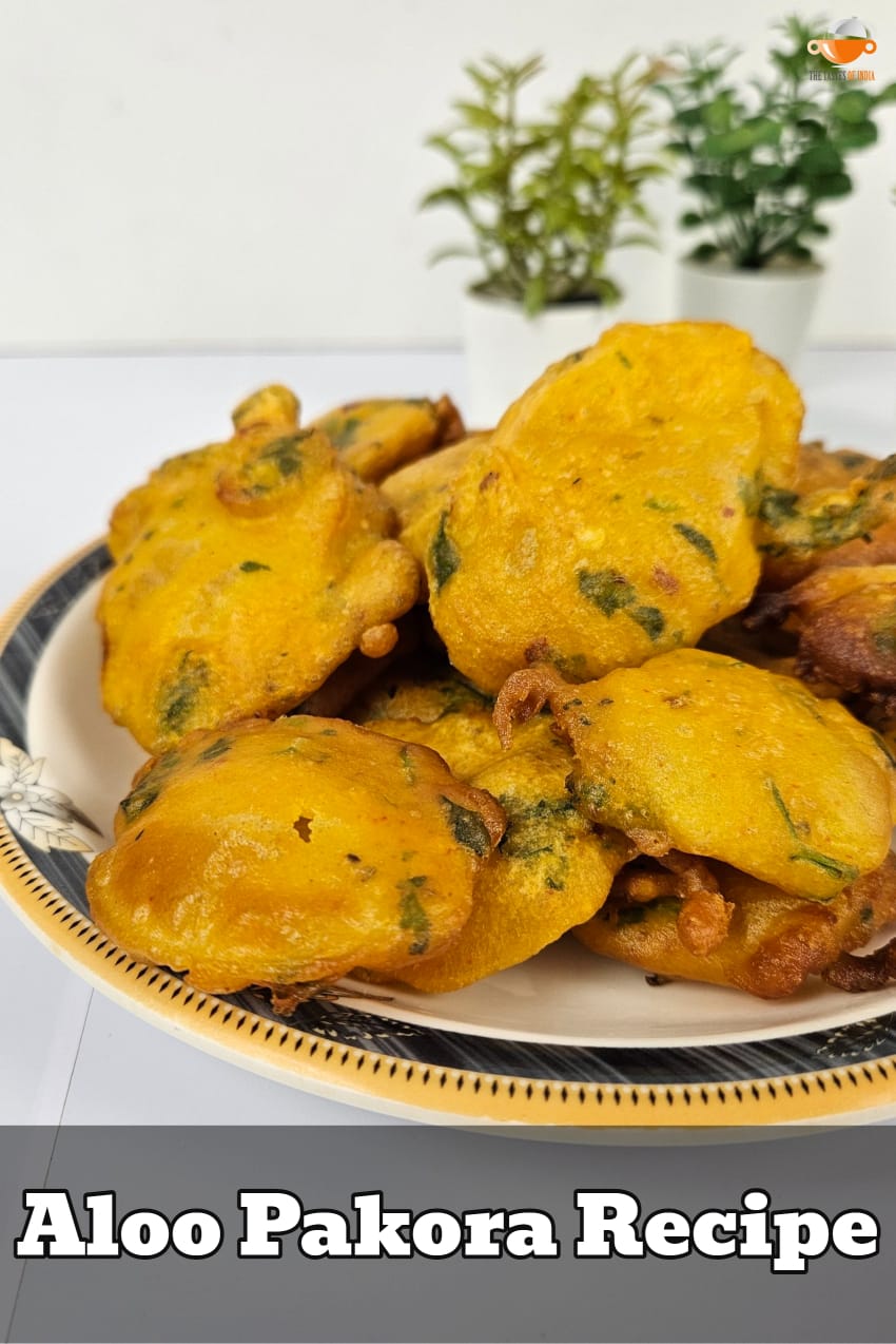 Recipe for Aloo Pakora | Crispy Aloo Pakoda in 20 Minutes