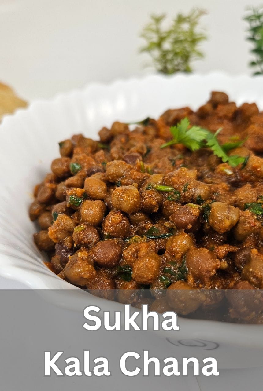 Easy Sukha Kala Chana Recipe - Delicious Navratri Kala Chana