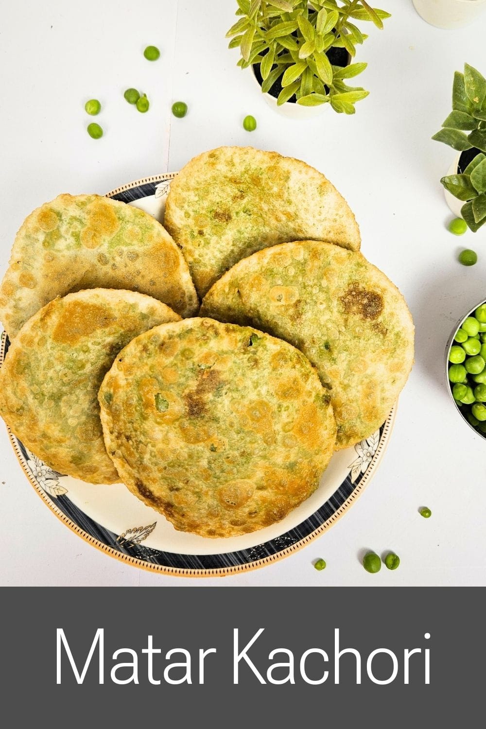Matar Kachori | Crispy Green Peas Stuffed Kachori Recipe