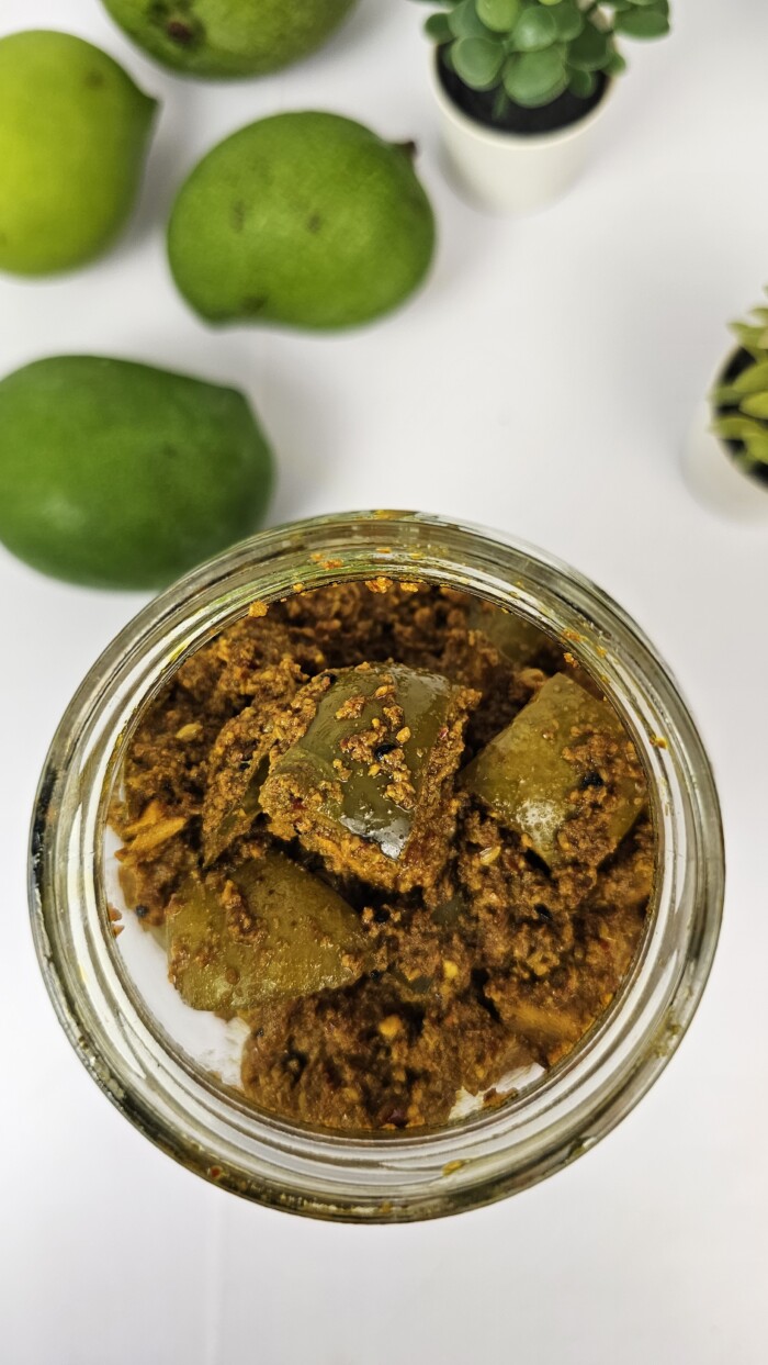 Mango Pickle Achar – Instant Bihari Style (No Sunlight)