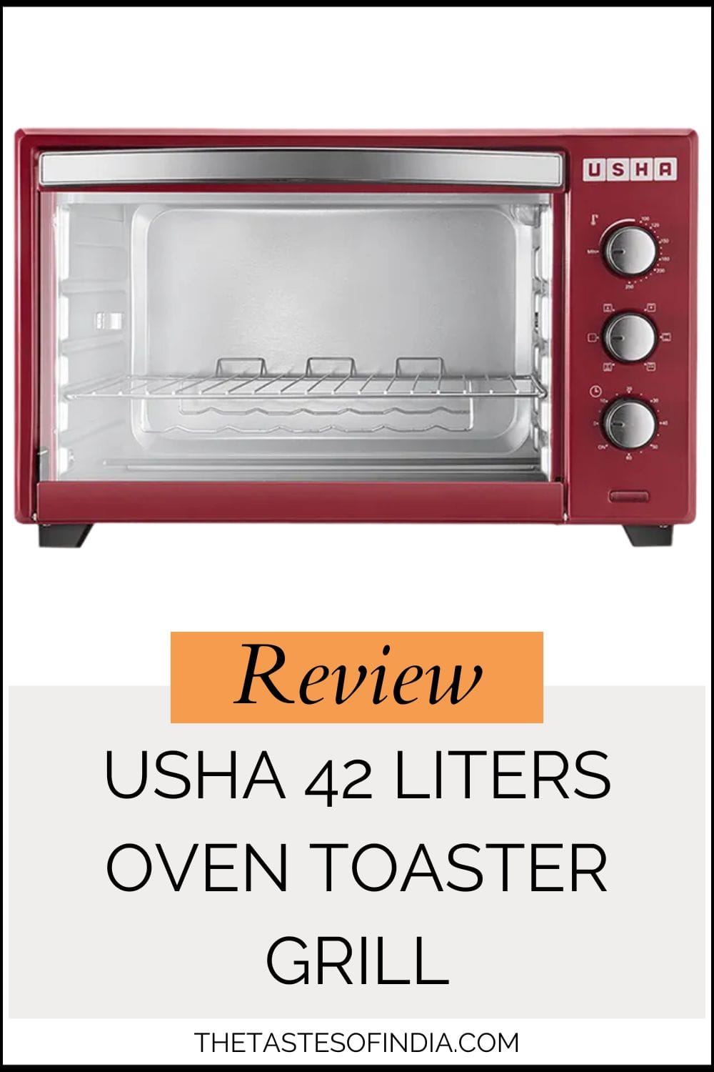 USHA 42 Liters Oven Toaster Grill Review