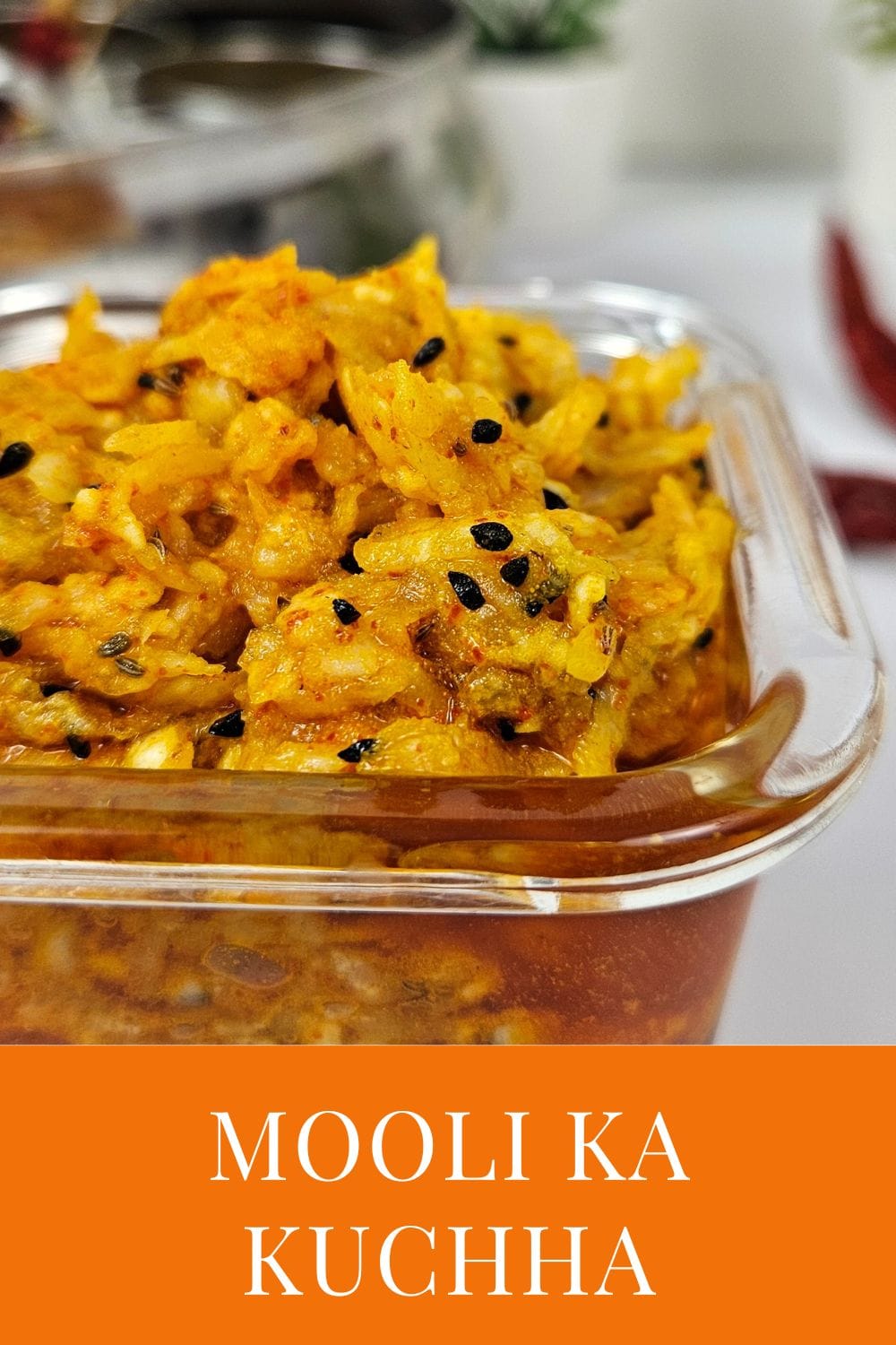 Mooli ka Achar Recipe | Instant Grated Radish Pickle